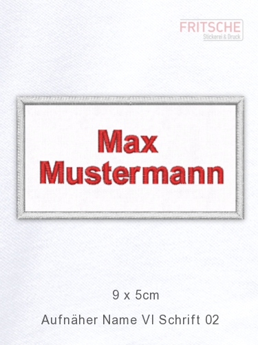 Aufnäher sticken | Stickerei Berlin - Hoppegarten